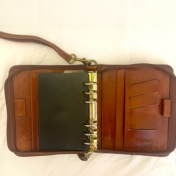 Accessories | Small Leather Personal Binder | Poshmark